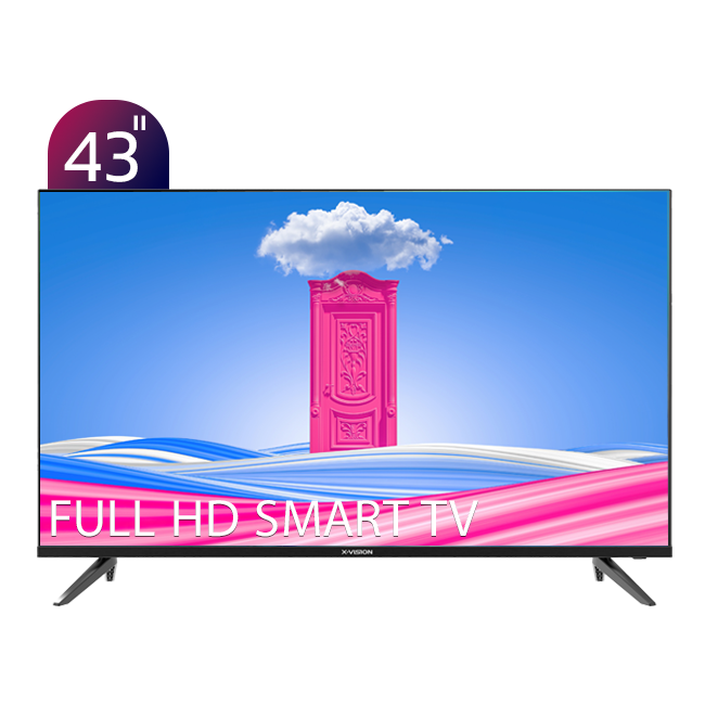 تلویزیون هوشمند 43 اینچ ایکس‌ویژن سری 6 مدل XC695